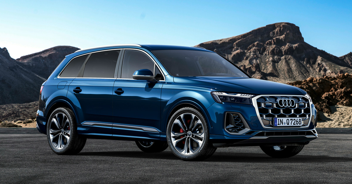前後デザインを改良したアウディのフラッグシップSUV「Q7」 | MEN'S EX ONLINE