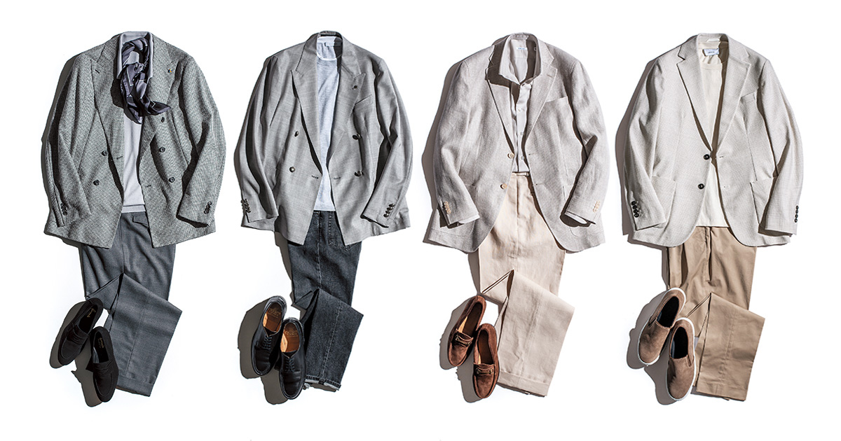 ノータイ×ジャケットはどんな点に気をつける？？ | MEN'S EX ONLINE